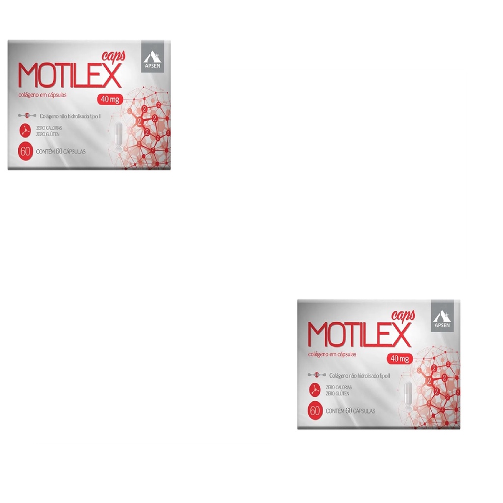 Kit 2 Suplemento Alimentar Motilex Com 60Caps - Apsen | Shopee Brasil