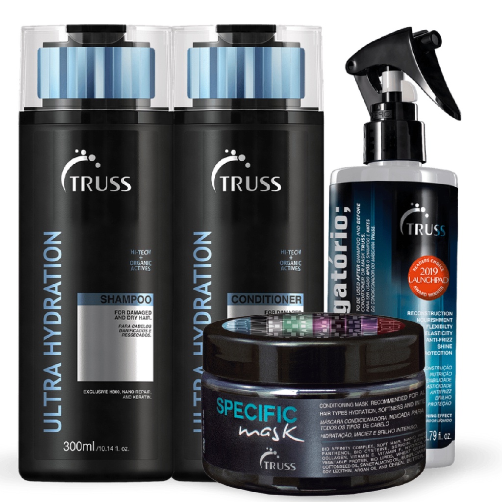 Truss Kit Ultra Hydration + Uso + Specific | Shopee Brasil