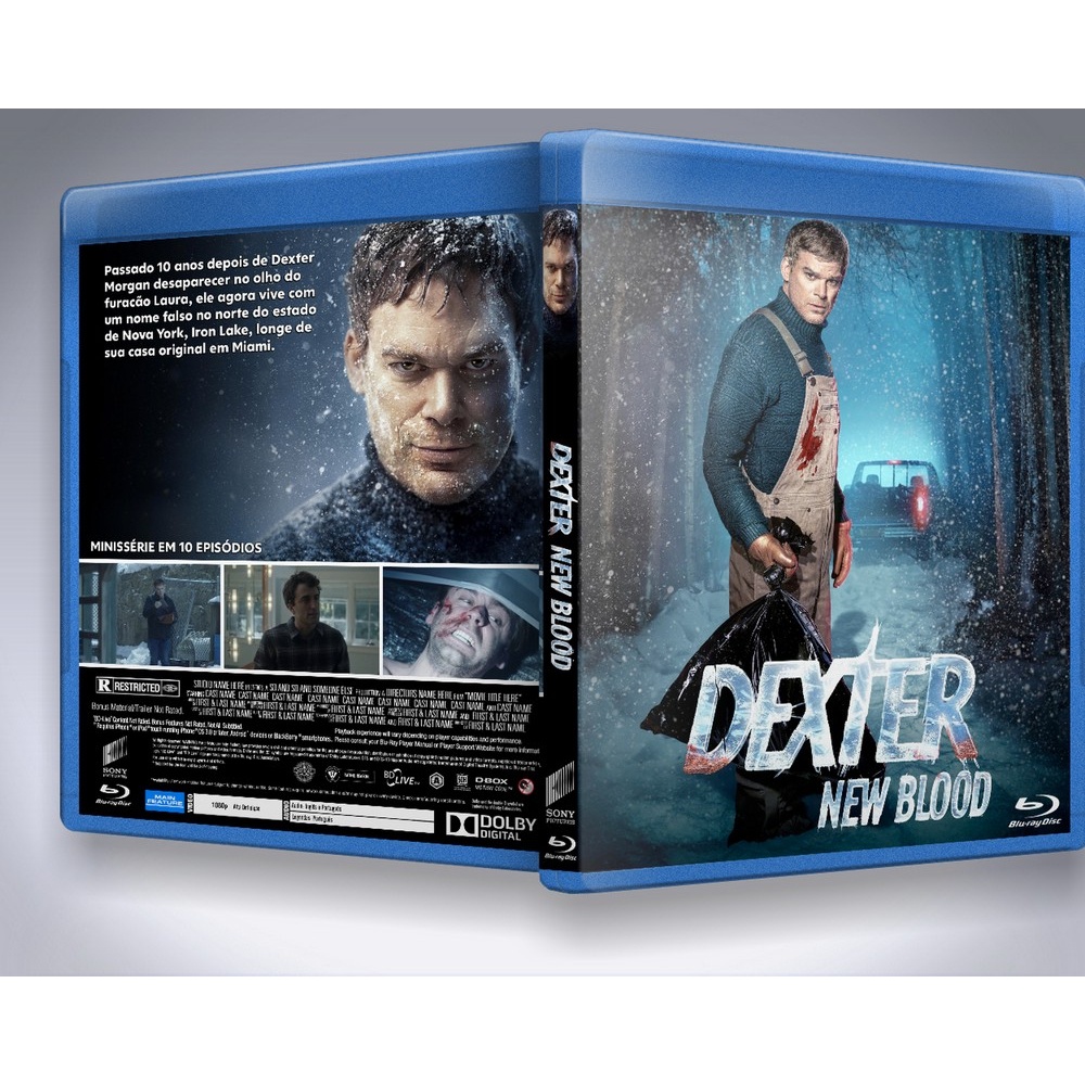 Blu-ray: Dexter - New Blood DUB/LEG - SEM BOX | Shopee Brasil