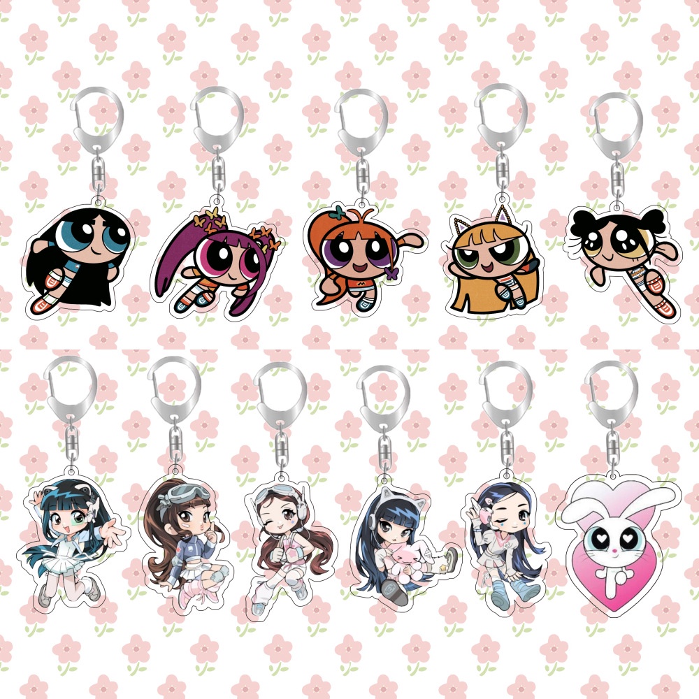 NewJeans DANIELLE HAERIN HANNI Porta-Chaves Pingente KEYCHAIN | Shopee ...