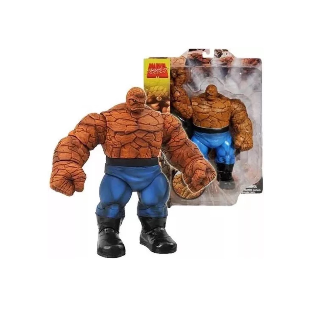 Boneco O Coisa Marvel Select The Thing - Diamond Select Toys | Shopee ...