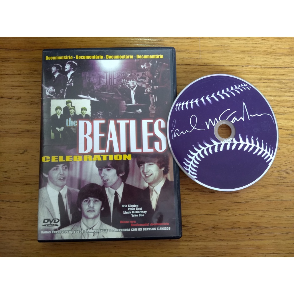 DVD BEATLES CELEBRATION - ORIGINAL | Shopee Brasil