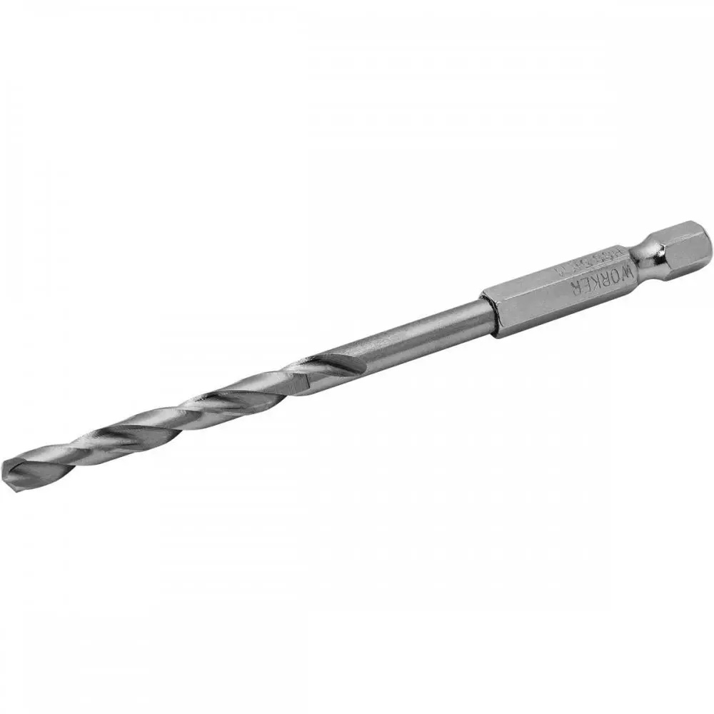 Broca Aço Rápido Encaixe Sextavado 6 mm worker original | Shopee Brasil