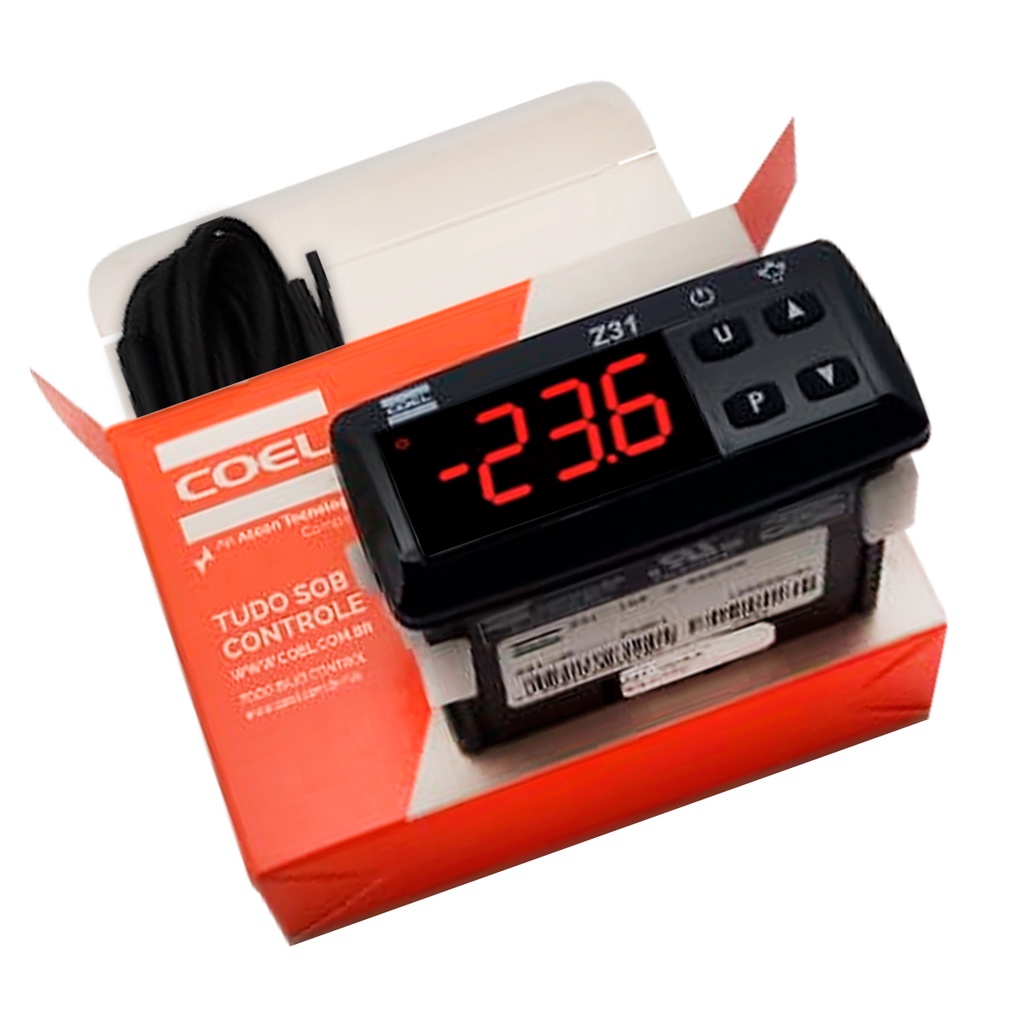 Controlador de Temperatura Coel Z31-HR/220V Original para Refrigeração ...