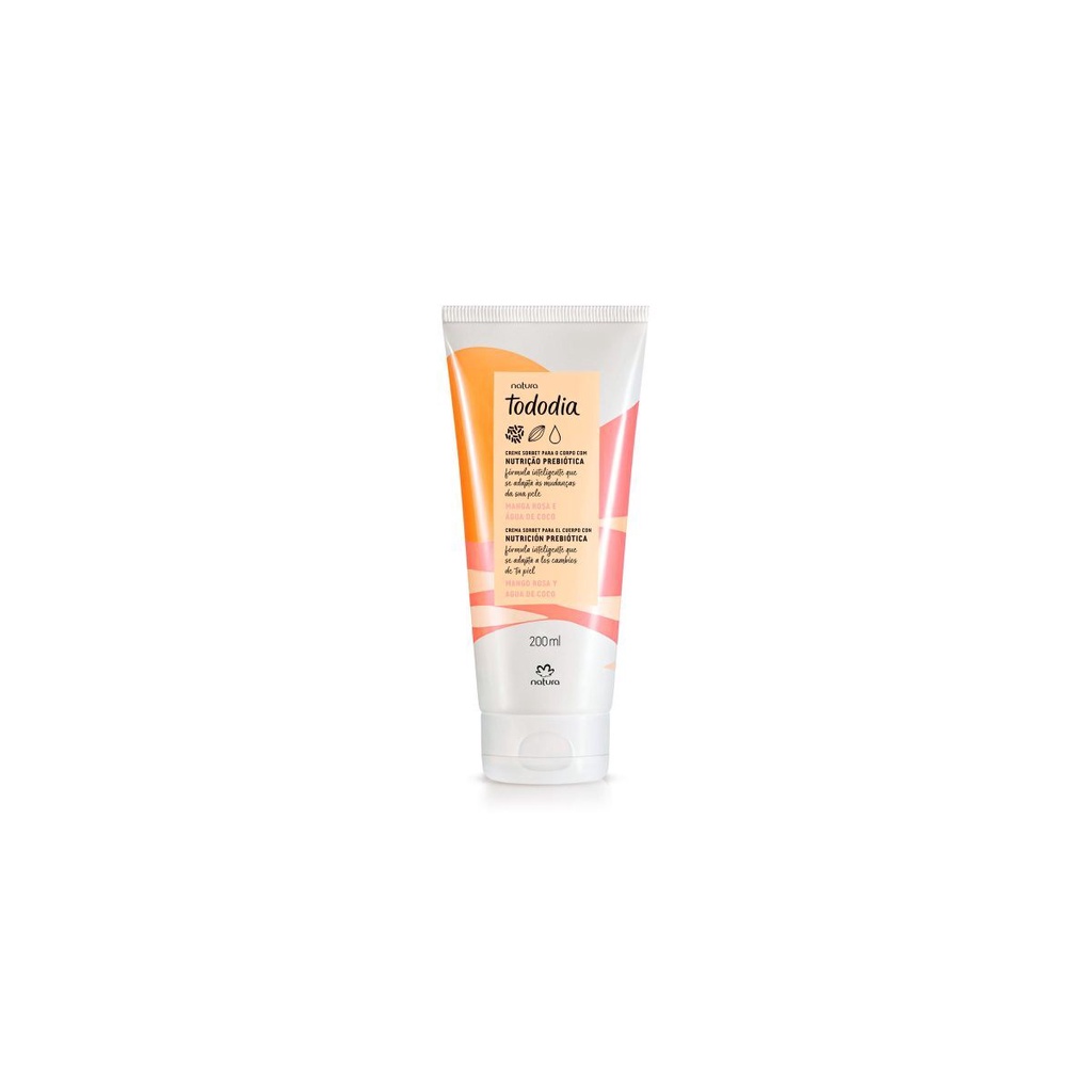 Creme Hidratante Nutritivo para o Corpo Tododia Manga Rosa e Água de ...