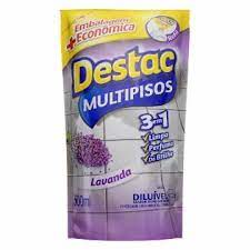 Destac Multipisos 3 em 1 Lavanda Diluível 500 ml (REFIL) | Shopee Brasil