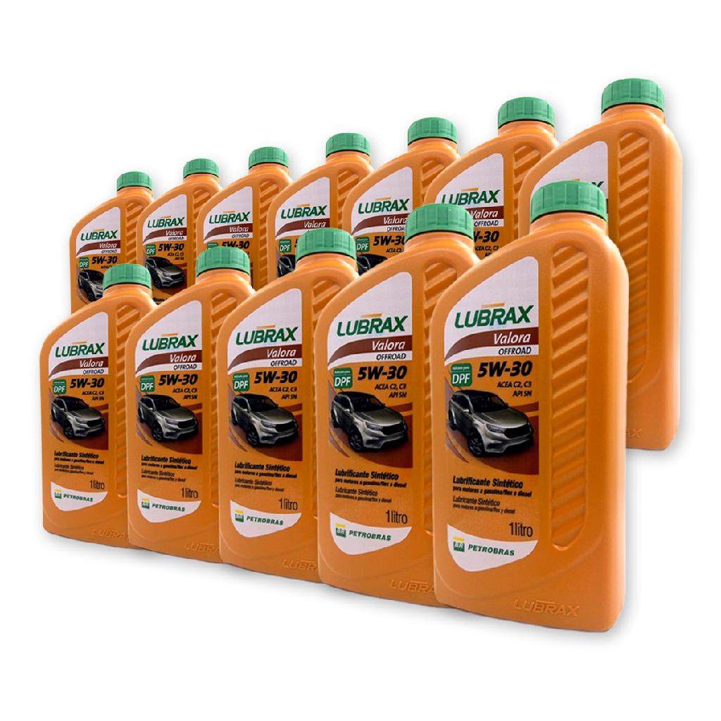 Kit 12 Litros Óleo Lubrax 5w30 Van Sprinter Master Transit | Shopee Brasil