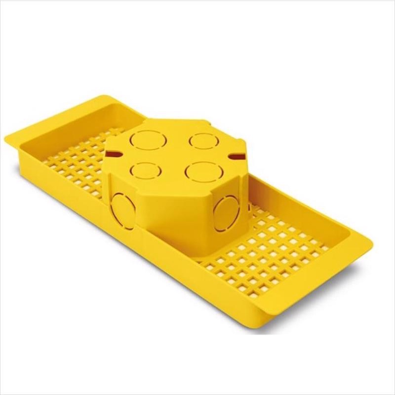 Caixa De Luz Roma Para Laje Octogonal Amarela 4x4 Com Suporte 25cm - PINCEIS ROMA | Shopee Brasil