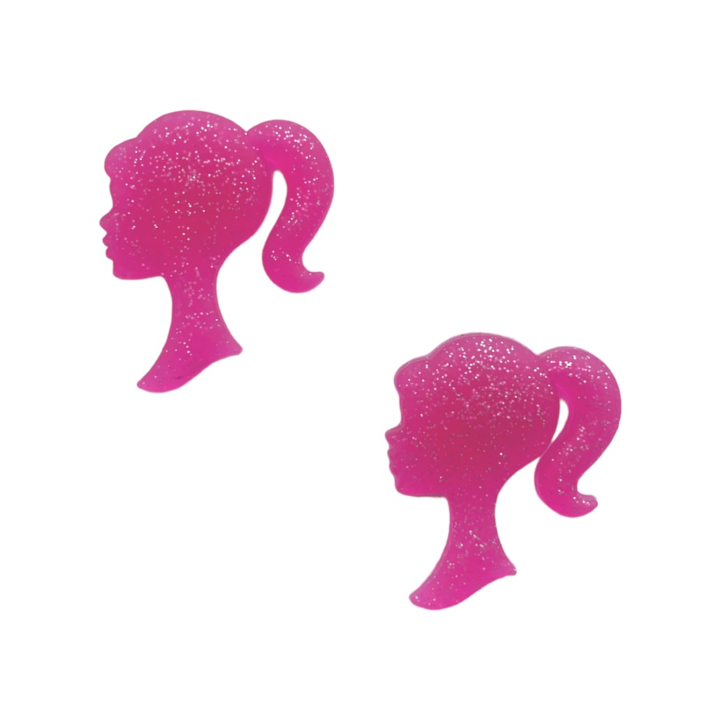 Aplique Barbie Silhueta Pink Glitter Emborrachado - 2 unidades | Shopee ... Aplique Barbie Silhueta Pink Glitter Emborrachado - 2 unidades | Shopee ...