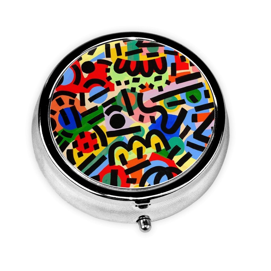 Caixa De Comprimidos Redonda Caroline Dowsett Round Pill Box ...