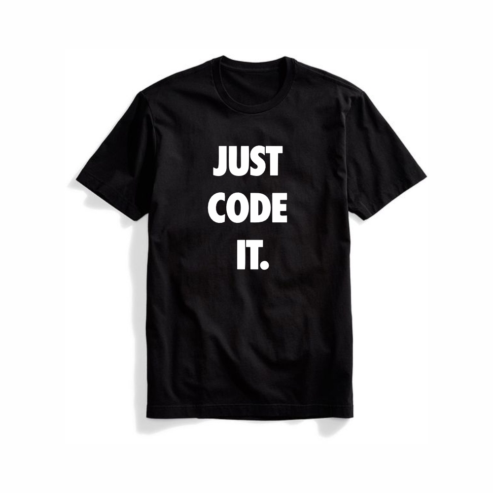 Camiseta Camisa Programador Ti Nerd T.i Just Code It. | Shopee Brasil