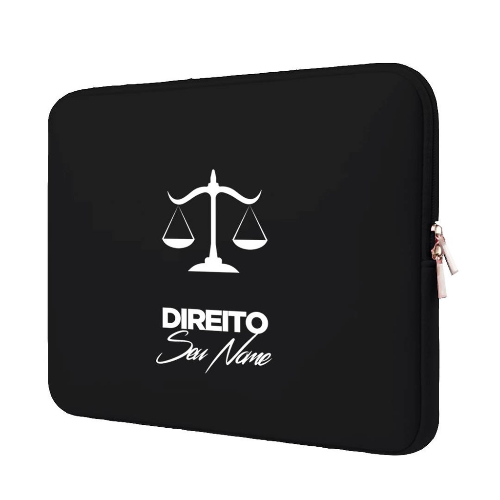 Capa Case Pasta Maleta Notebook Macbook Neoprene Personalizada 15.6/14. ...