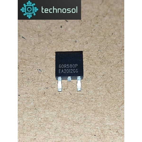 Transistor 60r580p 60 R 580 P Smd To252 (2 unidades) | Shopee Brasil