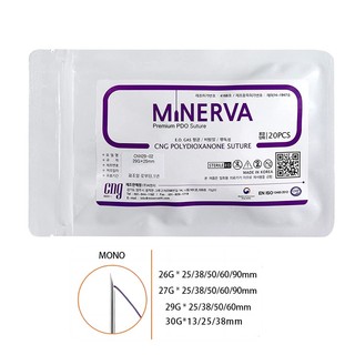 FIO DE pdo Minerva Elevador DE Roscas 26G MONO screw Agulha Afiada face ...