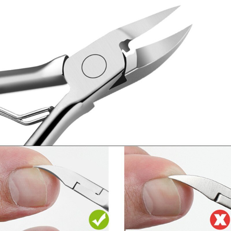 KIT BASICO UNHA 3 ALICATES PROFISSIONAL CORTE MANICURE ESMALTE ALICATE ...