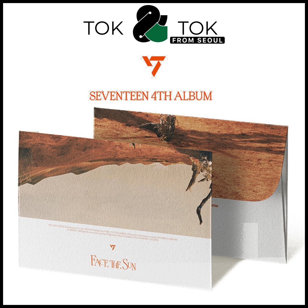 SEVENTEEN-FACE THE SUN [4o Álbum] Weverse Album Ver . | Shopee Brasil