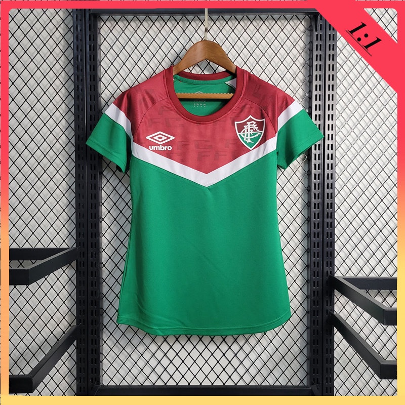 Camisa De Futebol Jersey 23-24 F-E Tensionadora Floomy Verde Feminina ...