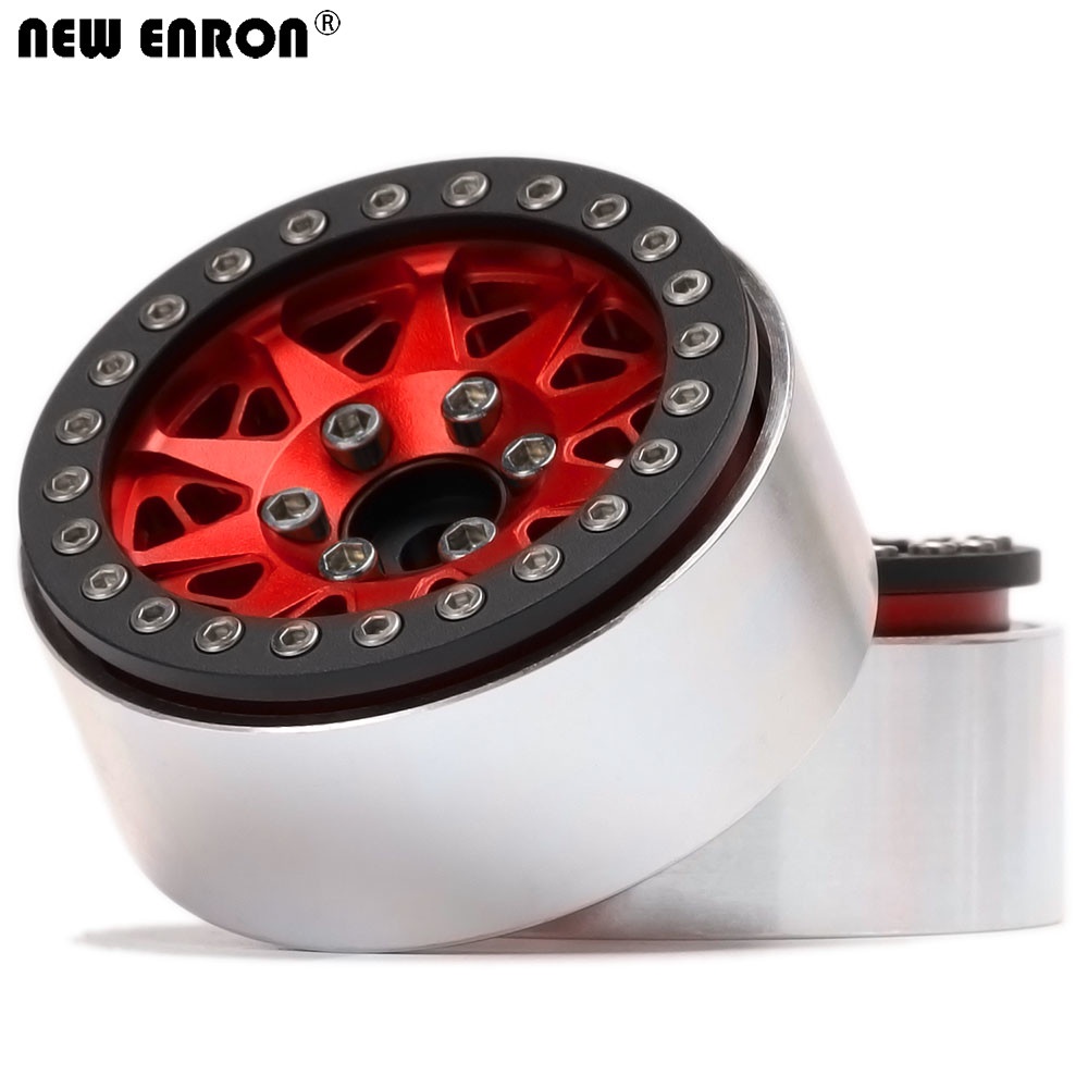 4 Pc 1.9 "Liga Beadlock RC Hub Rodas Para 1/10 RC Carro Axial SCX10 ...