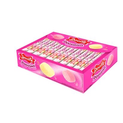 Docigoma em tubo sabor iogurte - Docile | Shopee Brasil