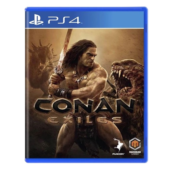 Jogo Conan Exiles - Mídia Física Original - Faz a Boa!