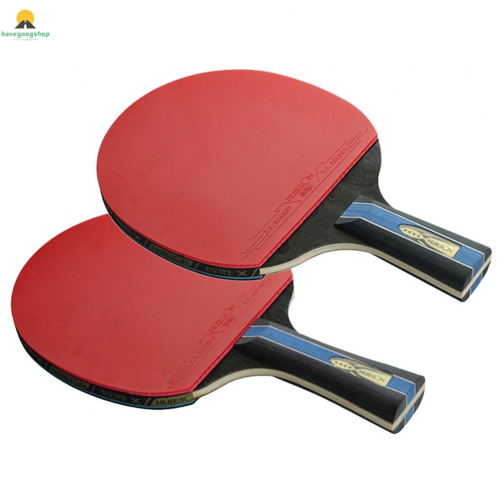 Ping Pong Paddle 1set Cola Profissional Vermelha + Preta Adequada Para ...
