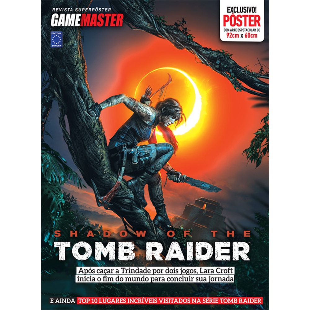 Pôster Gigante - Shadow Of The Tomb Raider | Shopee Brasil