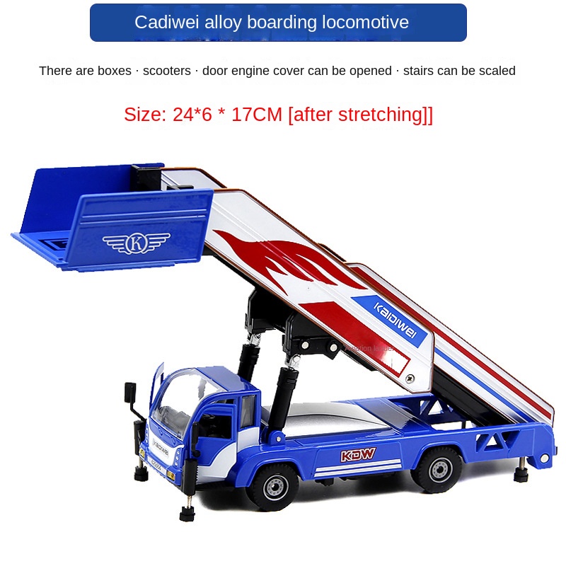 Kaidiwei 1 : 43 Carro De Embarque Modelo Brinquedo Engenharia De Liga ...