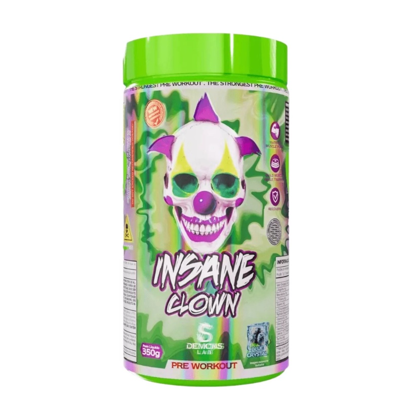 Pré Treino Insane Clown 350g - Demons Lab | Shopee Brasil
