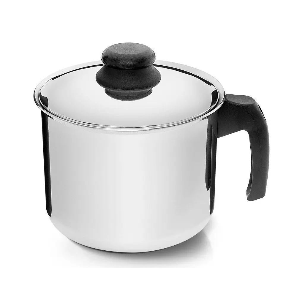 Leiteira Fervedor com Tampa Aluminio Polido N.14 1,8 L Nigro | Shopee ...