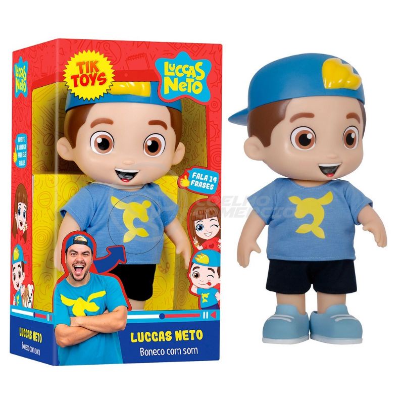 Boneco Do Lucas Neto | Shopee Brasil