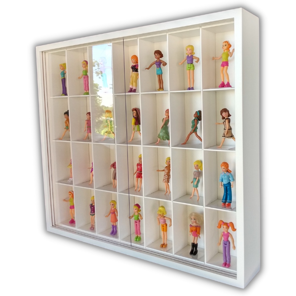 Expositor 28 Nichos - Compatível com Polly Pocket Cod35-1 | Shopee Brasil