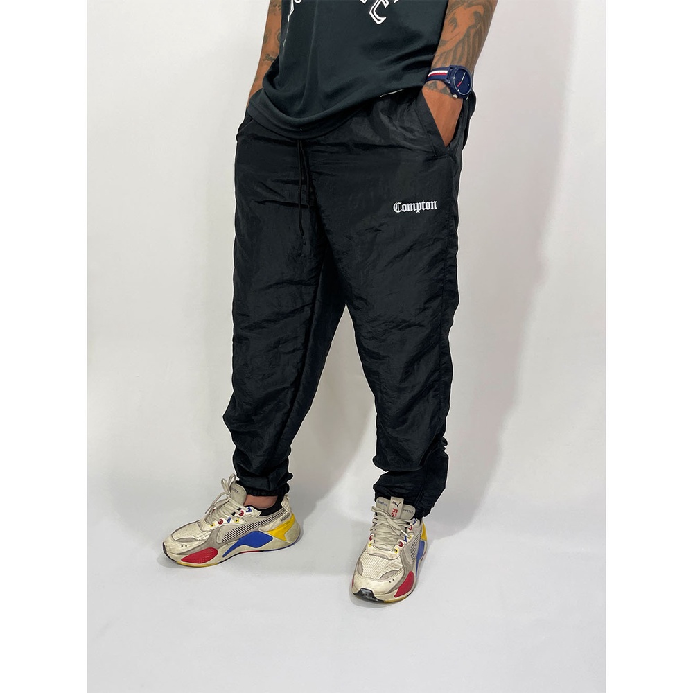 Calça Tactel Jogger Compton Sport Logo | Shopee Brasil