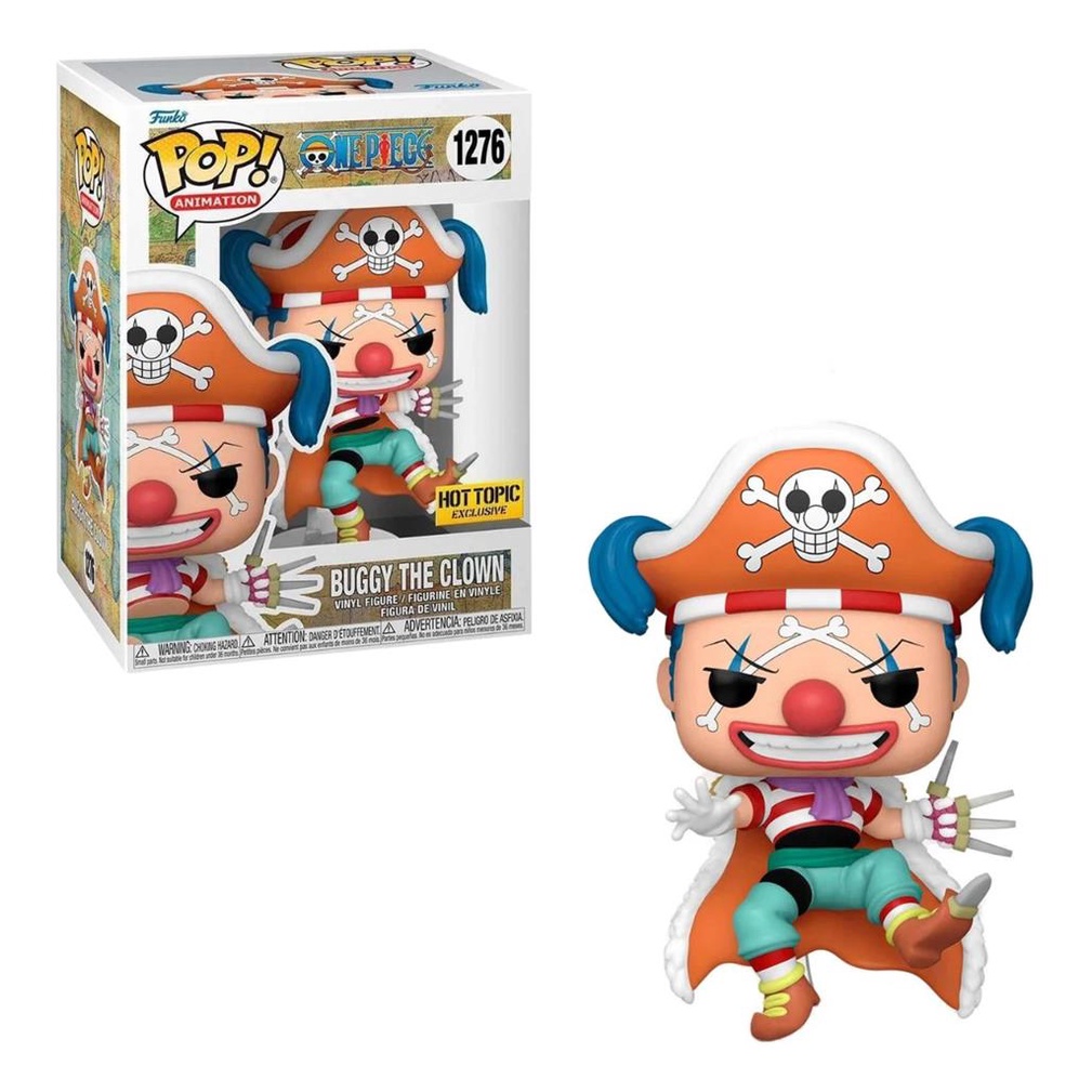 Funko Pop! One Piece Buggy The Clown 1276 Exclusivo | Shopee Brasil