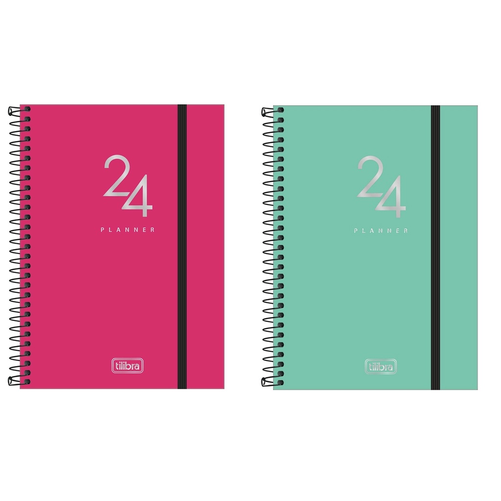 Agenda Planner Neon M5 2024 Tilibra | Shopee Brasil