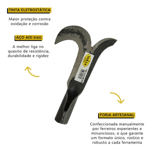 Foice Podão Para Poda Sem Cabo Tarza | Shopee Brasil