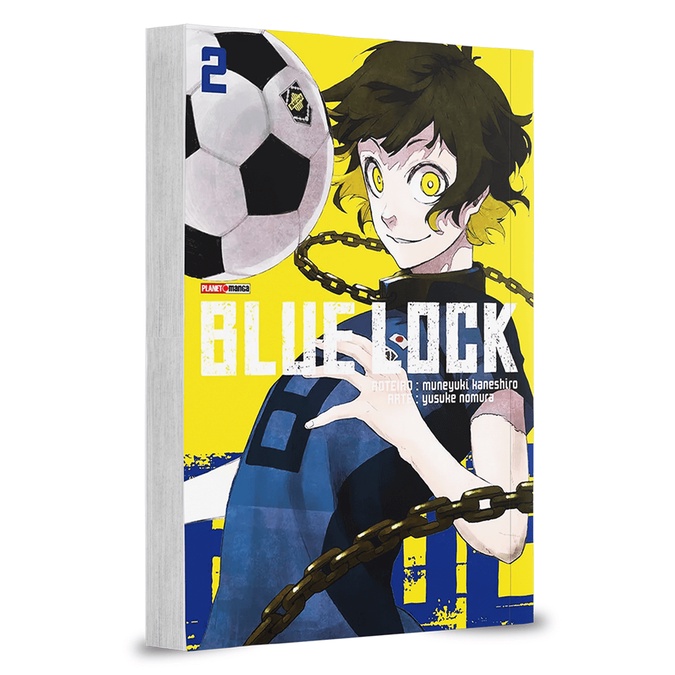 MANGÁ BLUE LOCK - VOL 2 - LACRADO | Shopee Brasil