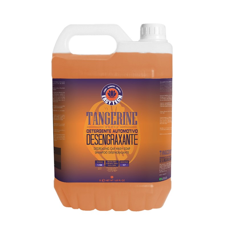 Tangerine Shampoo Desengraxante 1:100 5 Litros - EasyTech | Shopee Brasil