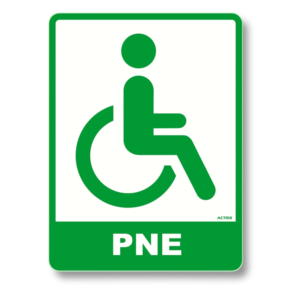 Placa de Banheiro PS 15x20 Pne Color | Shopee Brasil