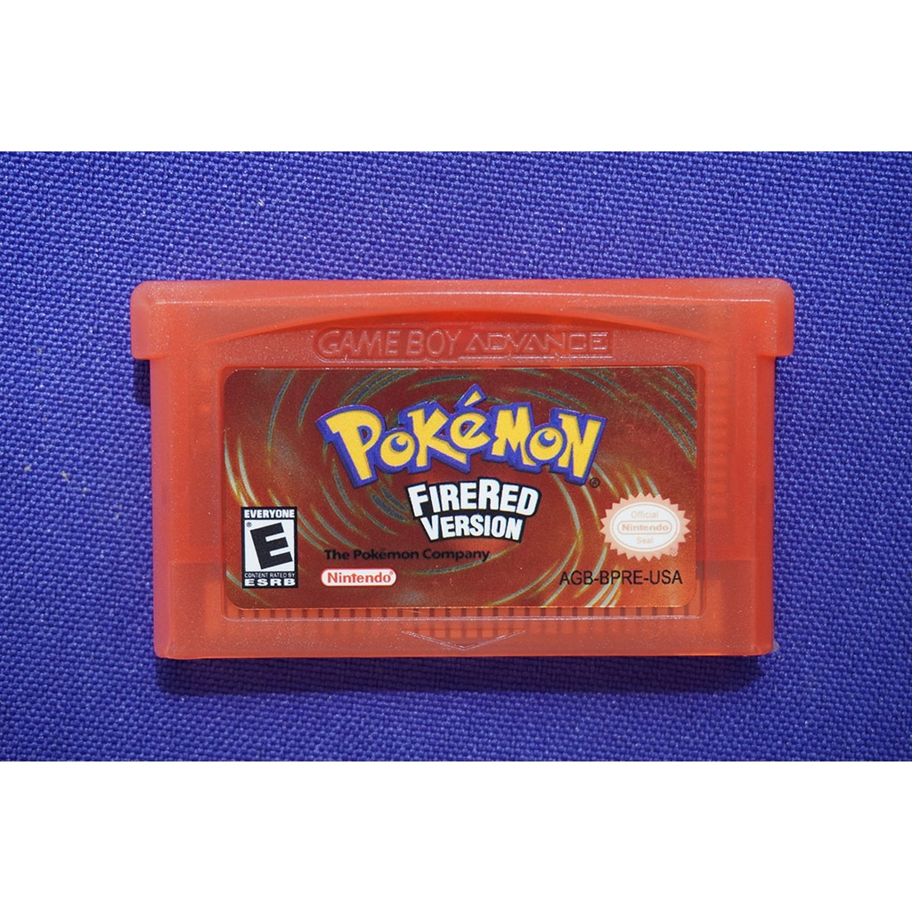 Pokemon Firered Game Boy Advance GBA | Shopee Brasil