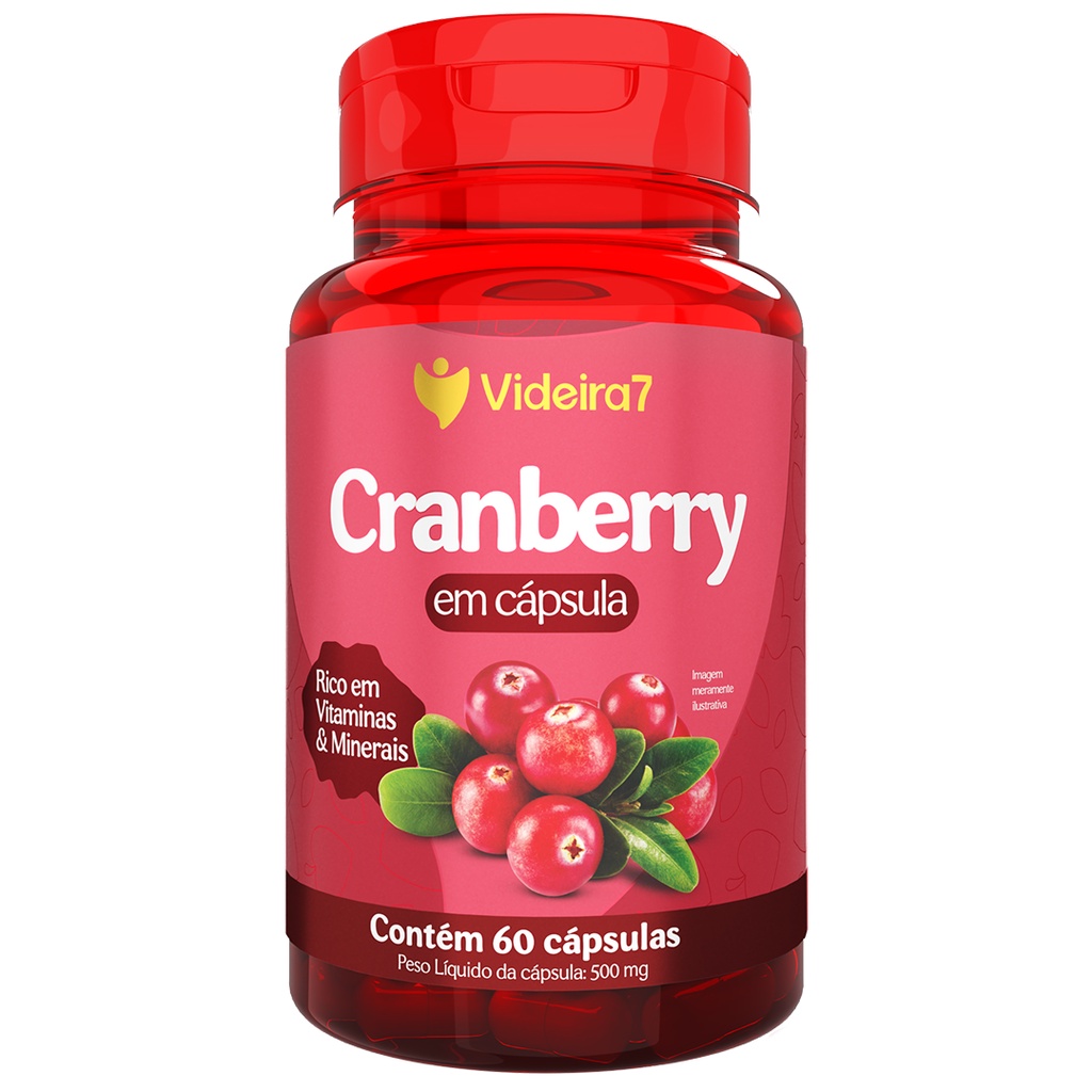 Cranberry com Vitaminas e Minerais - 60 CÁPSULAS | Shopee Brasil