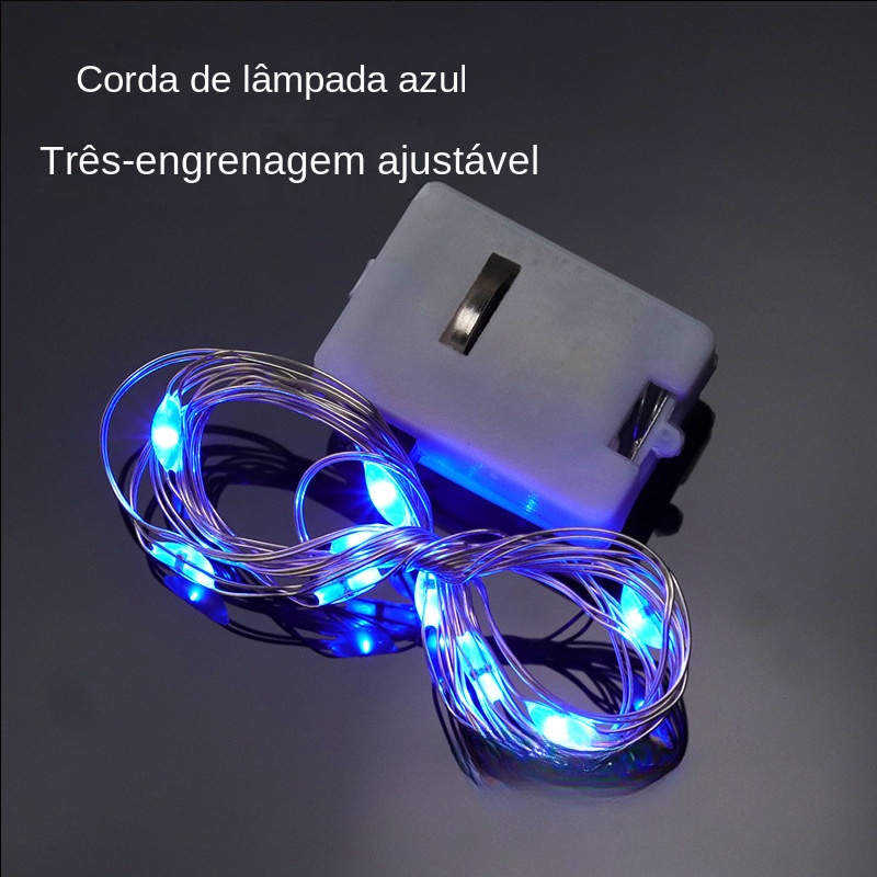 3m 5m LED lâmpada fio bateria-100m fio de cobre decorativo/várias cores ...