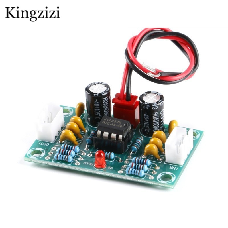 XH-A902 NE5532 Pré-Amplificador Operacional Módulo 5 Vezes Taxa De Ampla Tensão Placa ...