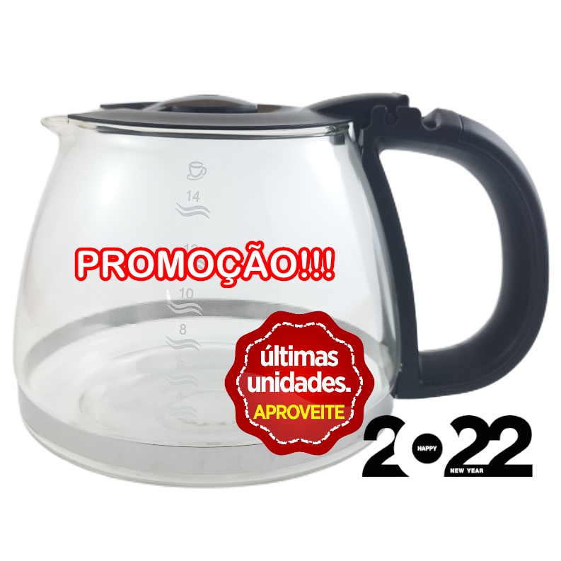 Jarra Para Cafeteira Philco Ph14 Plus Preta | Shopee Brasil