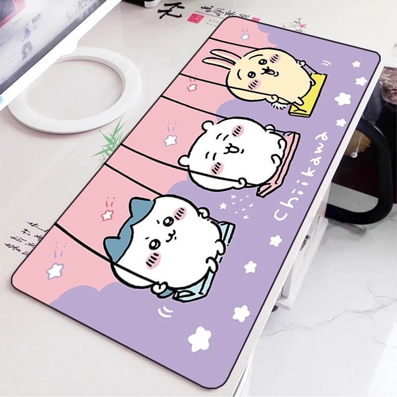Desenho Animado Chiikawa Mouse Pad Anime Mousepad Pads Jogo De Rato ...
