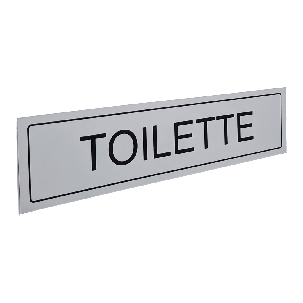Placa Sinalização Toilette Para Porta De Banheiro 30x8 CM | Shopee Brasil