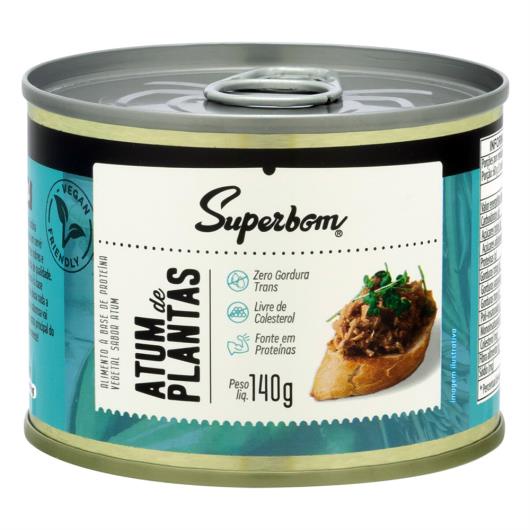 Atum de Plantas Vegano - Superbom 140g | Shopee Brasil