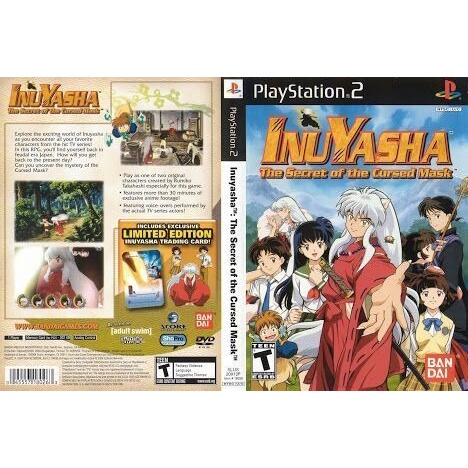 Jogo Ps 2 Inuyasha: The Secret Of The Cursed Mask Ps2 | Shopee Brasil
