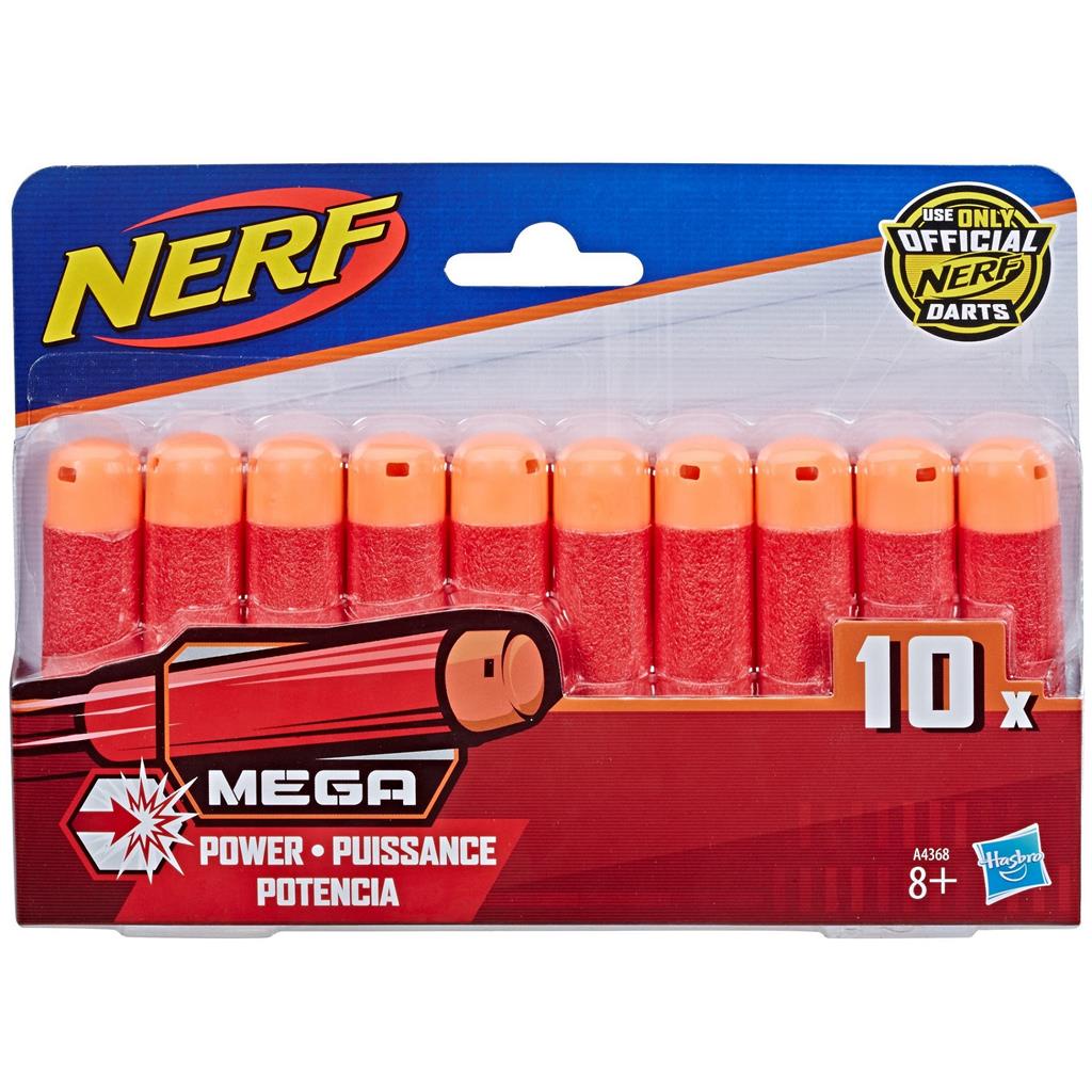 Refil com 10 Dardos para Lancador Nerf Mega da Hasbro A4368 | Shopee Brasil