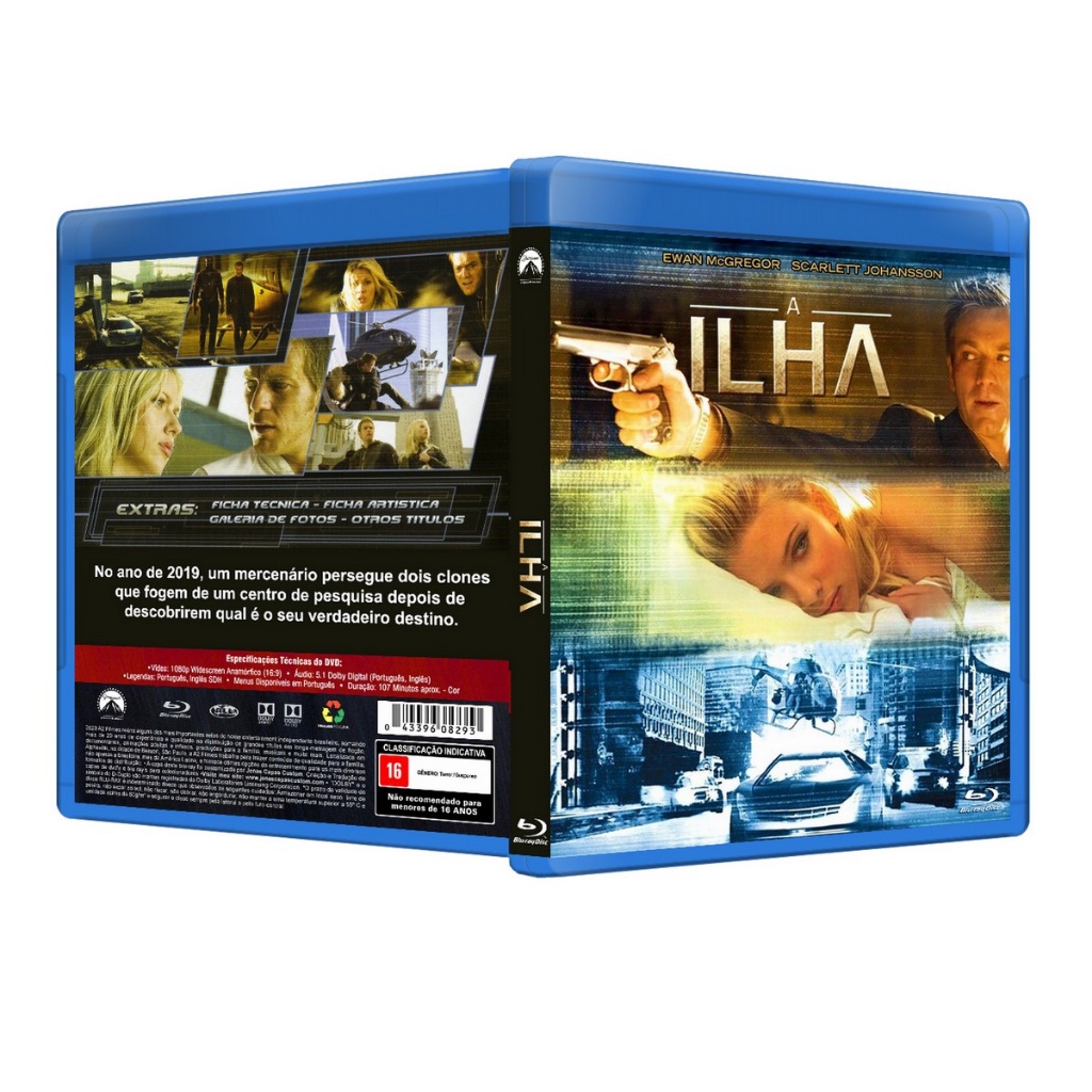 Blu-ray: A Ilha 2005 [PERSONALIZADO] | Shopee Brasil