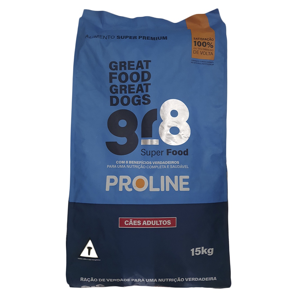 Ração GR8 Proline Cachorro Adulto Média e Grande Frango 15Kg | Shopee ...